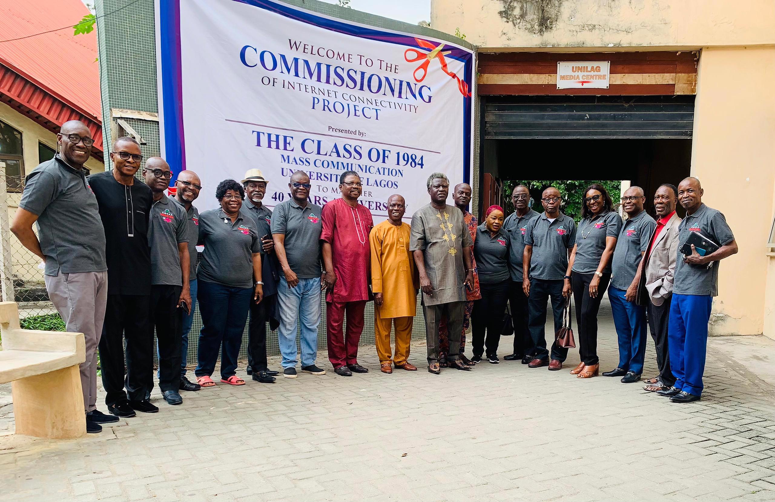 Class of '84 Commissions Internet To Celebrate 40th Anniversary - Unilagsun