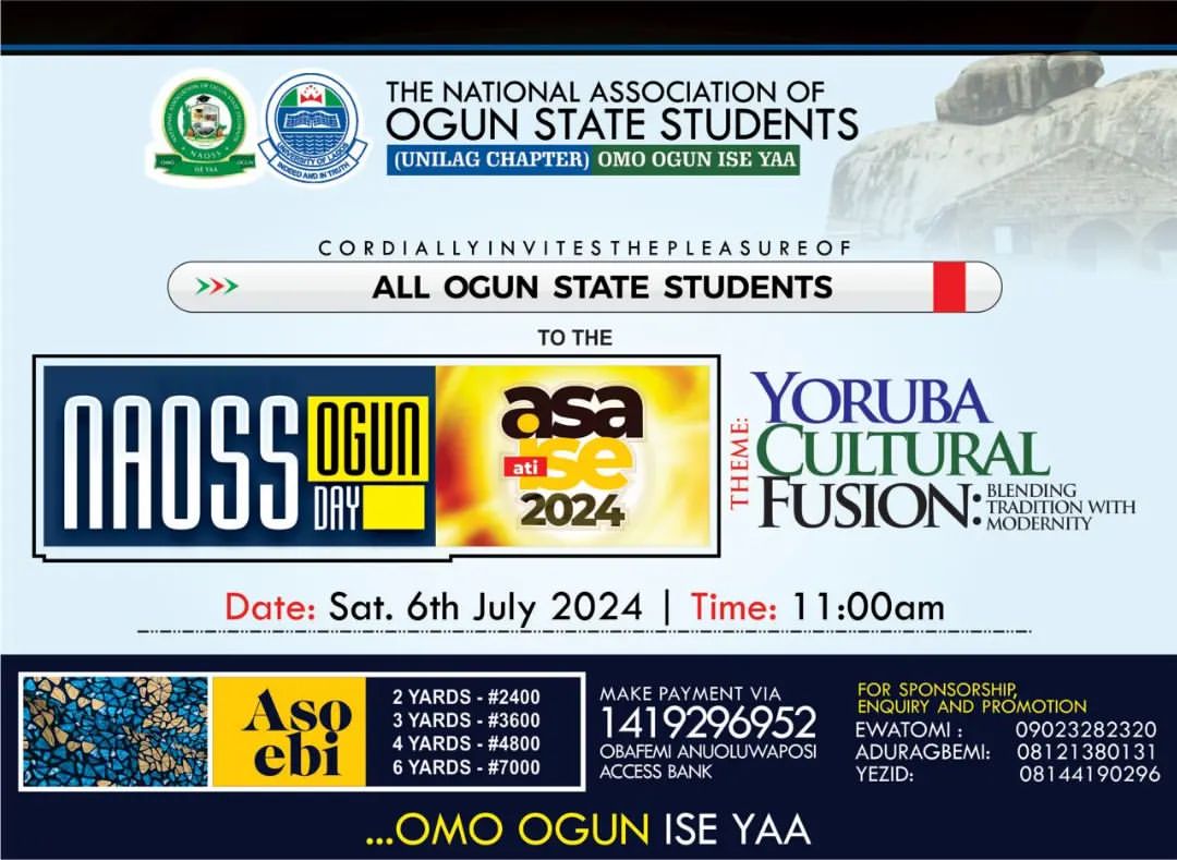 UNILAG Students Celebrate NAOSS Day - Unilagsun
