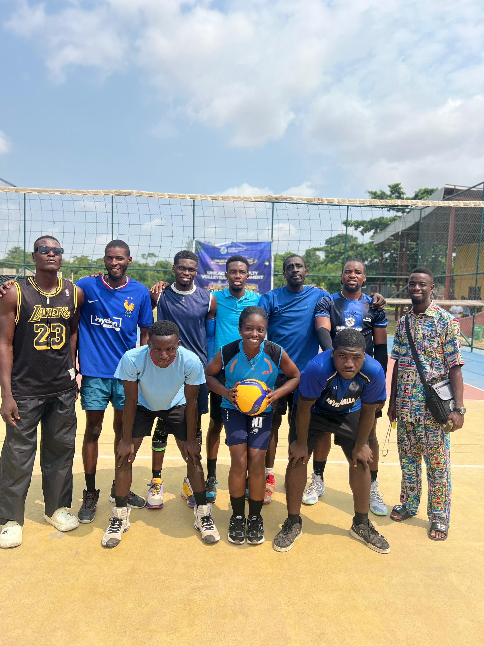 Faculty of Science Wins Inter-Faculty Volleyball Tournament - Unilagsun
